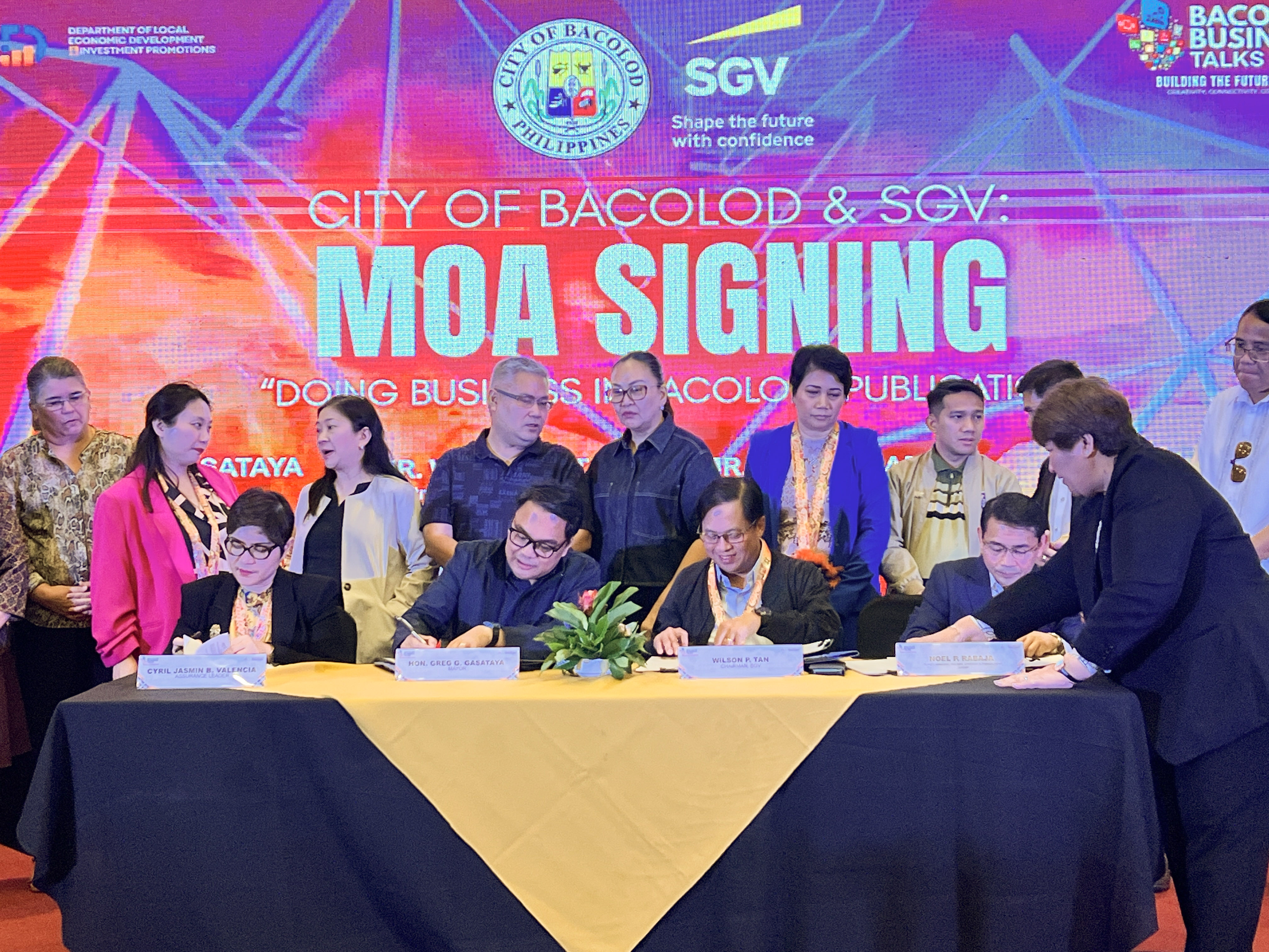SGV signs MOA and leads session at Bacolod Busines | SGV & Co. | EY ...